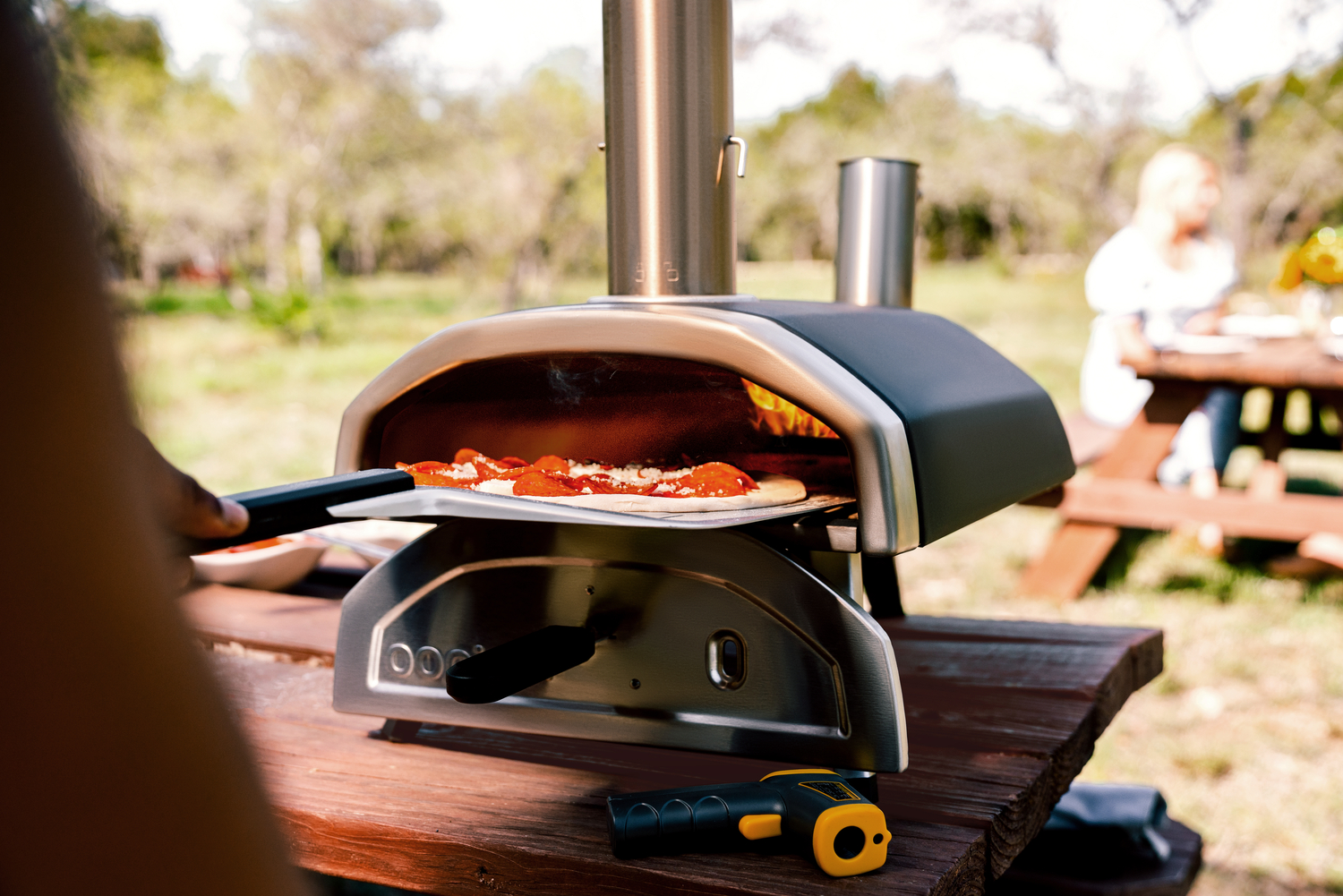 Ooni Pellet Pizzaofen Fyra 12 mobiler Pizzaofen