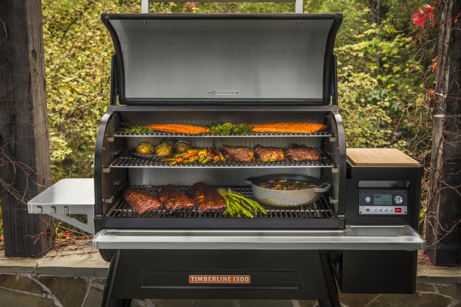 Pelletgrill Stationen - komfortabel Grillen auf viel Fläche
