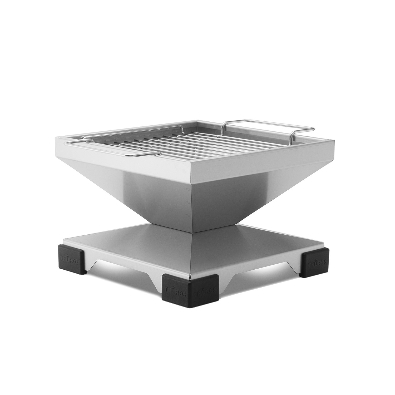 Thüros T1 Edelstahl Tischgrill 30x30 cm kaufen - Holzkohlegrill, Kohlegrill
